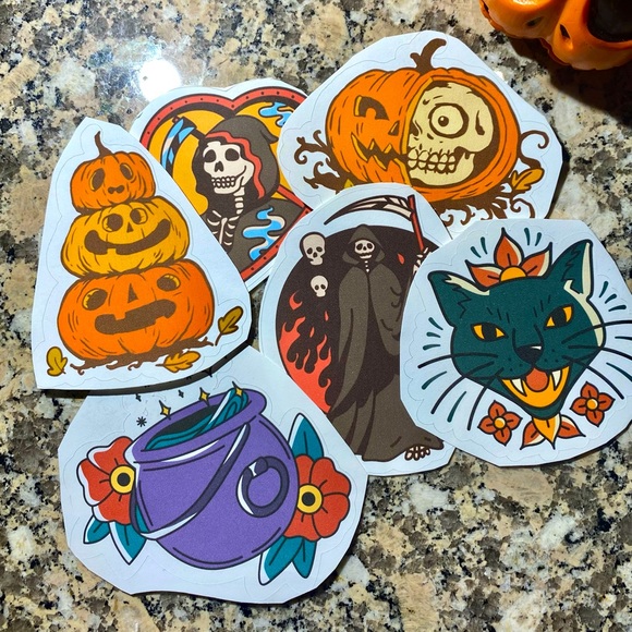 Halloween | Other | Spooky Halloween Sticker Pack 6 | Poshmark